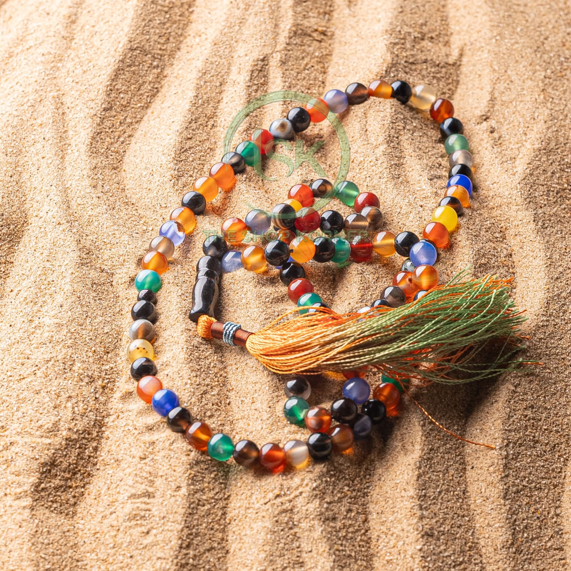 Multi Aqeeq 100 6mm Beads Tasbeeh / Zikr Tasbih / Muslim Prayer Beads ...