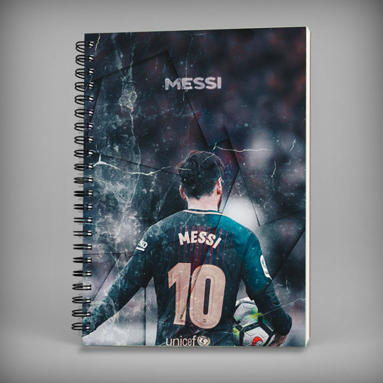 Lionel Messi Spiral Notebook - 7388 | Daraz.pk
