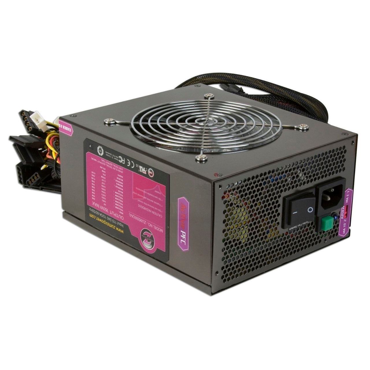 ZUMAX POWER 750W Gaming / Computer Power Supply Unit / PSU | Daraz.pk