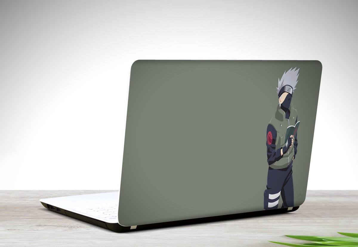 Kakashi Hatake Minimalist Naruto Shippuden Anime Laptop Skin Vinyl ...