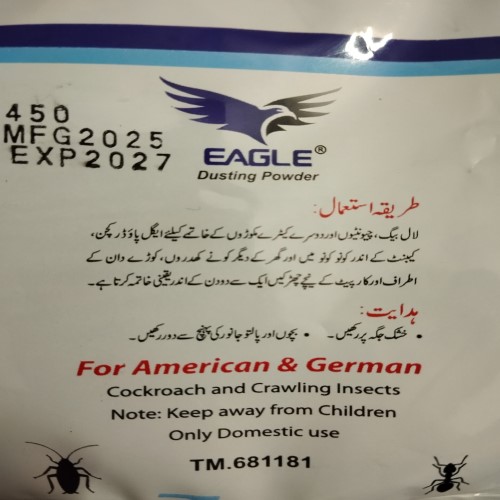 Eagle Dusting Powder 50gm Best for Cockroaches - Holland Imported ...