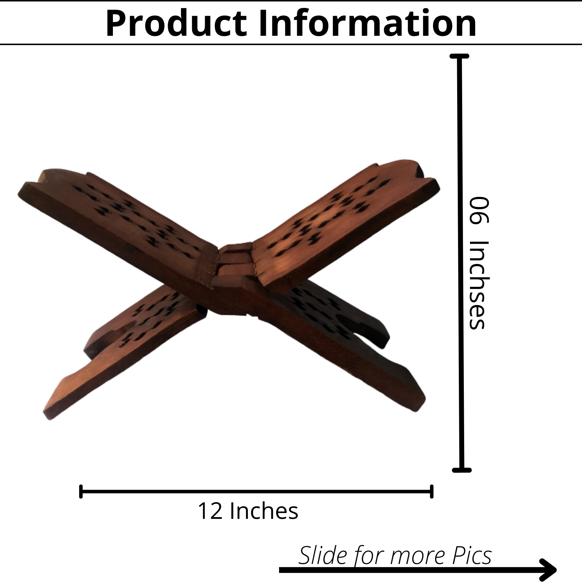Plastic Rail for Quranic Book Stand / Islamic Book Holder | Sutrah for ...