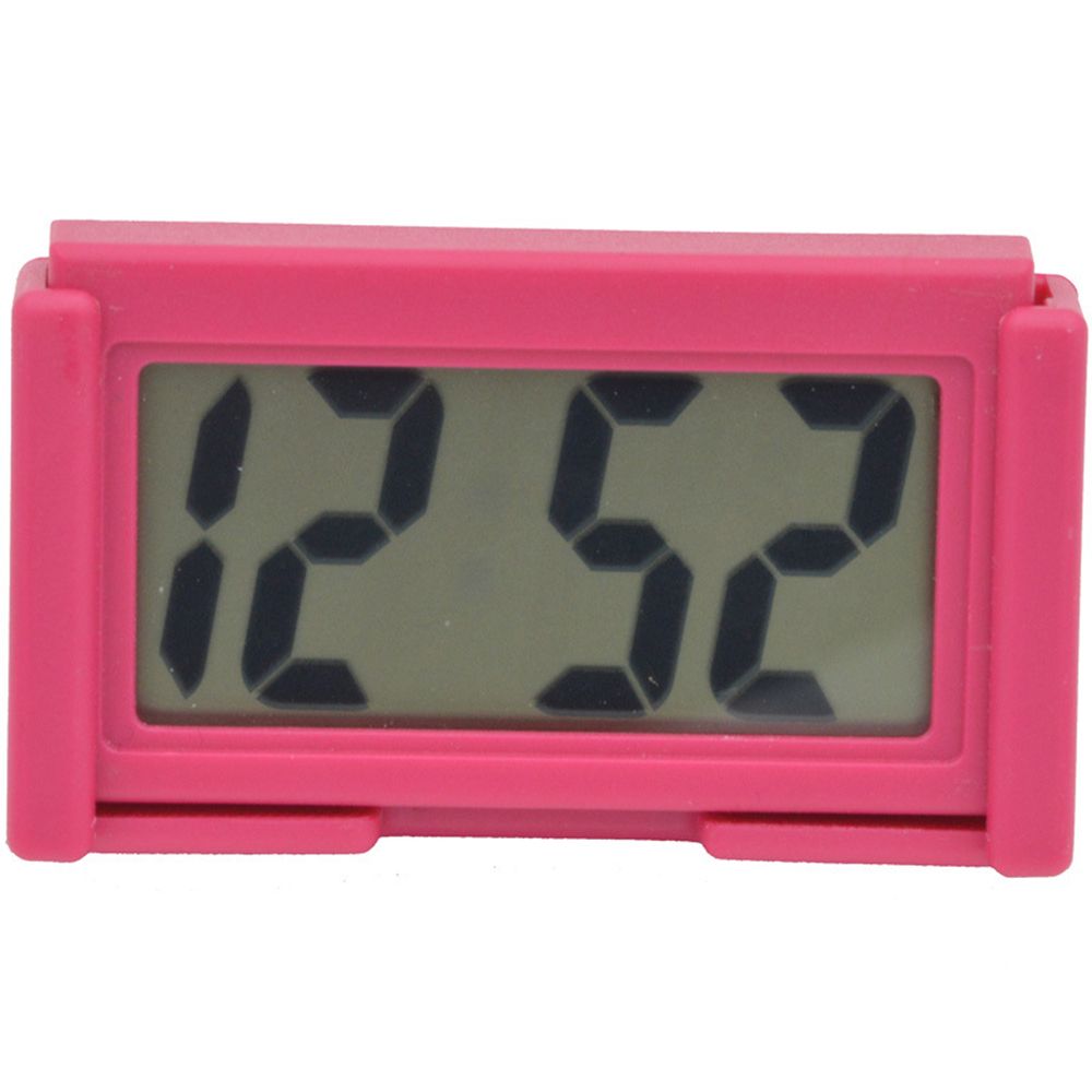 Car Interior Dashboard LCD Screen Mini Table Clock Calendar Digital ...
