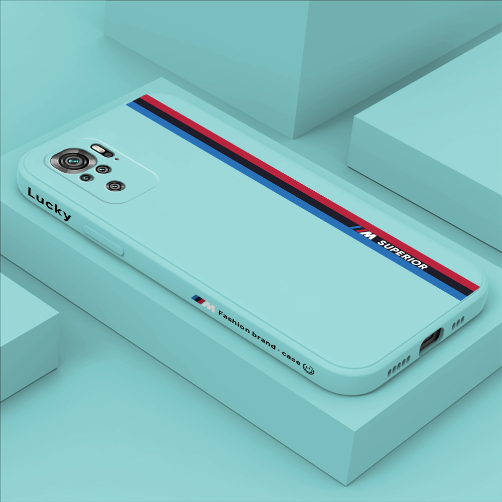 Redmi Note 10 Note 10S Xiaomi Poco M5S Fashion Racing Car Logo M Side ...