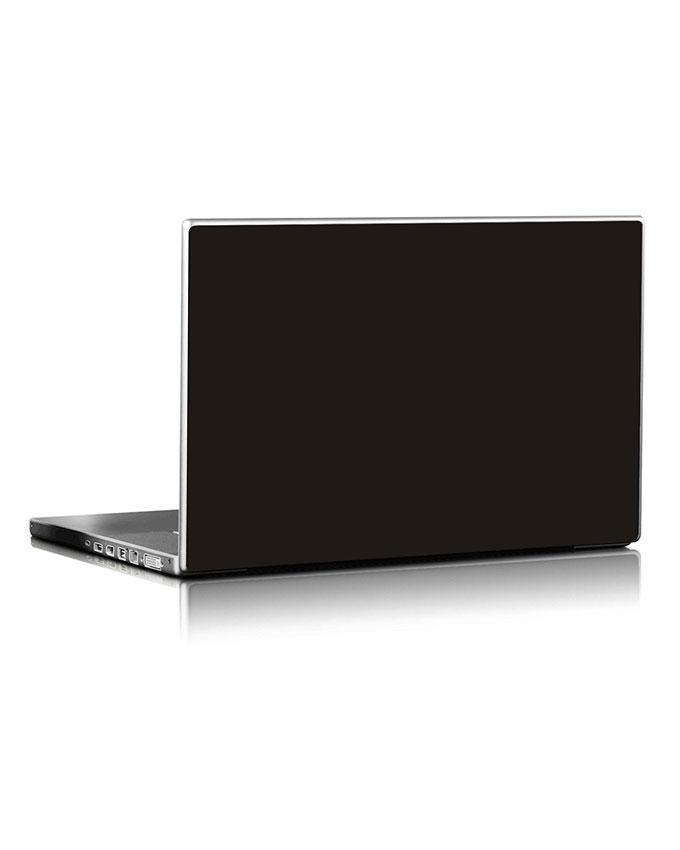 Universal Laptop Back Skin Matte Texture - Black/Laptop Back Wallpaper ...