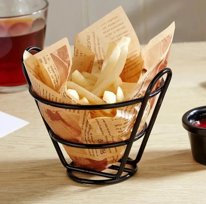 Snack Buckets & Restaurant Style Serving Platters by Matrix | Metal ...