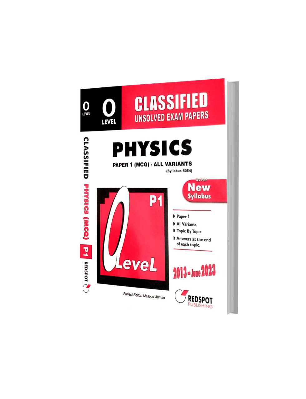 GCE O Level Classified Physics Paper 1 (Edition 2023) | Daraz.pk