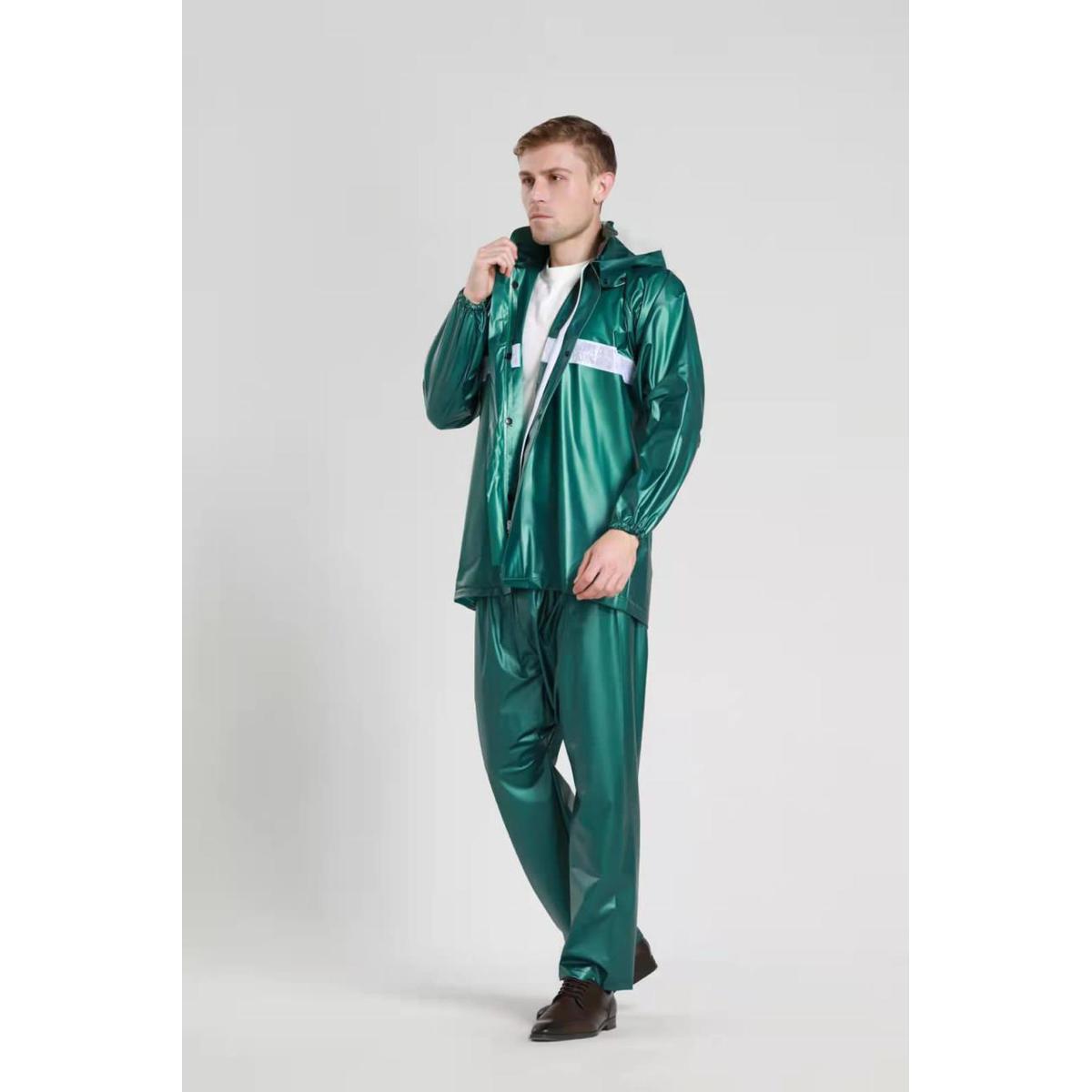 China PVC Rain suit (100% guaranteed water proof), New modified Design ...