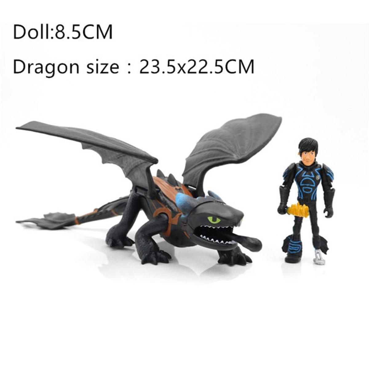 Toothless New Anime How To Train Your Dragon 3 Action Figure Fury