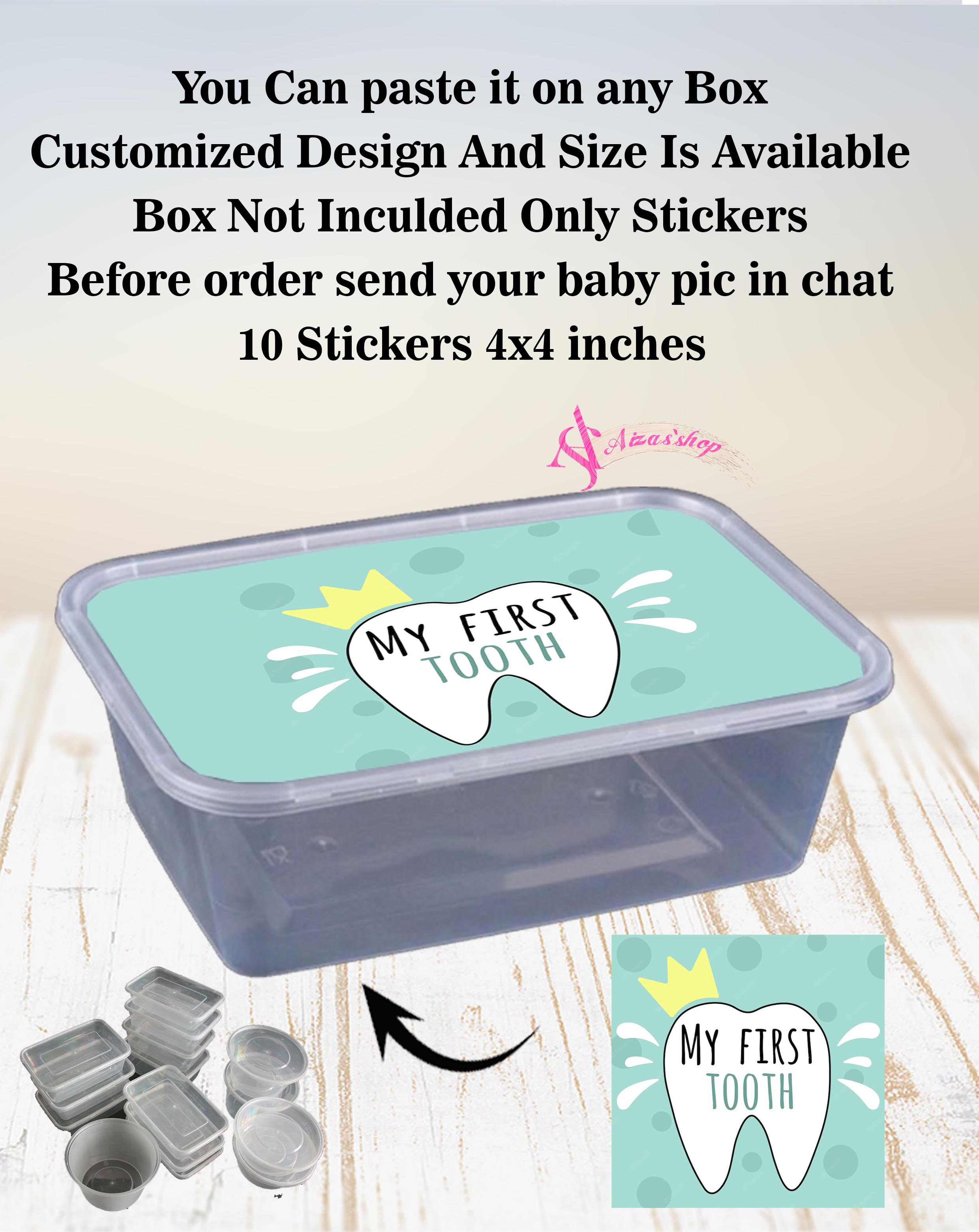 My first tooth stickers | Daraz.pk