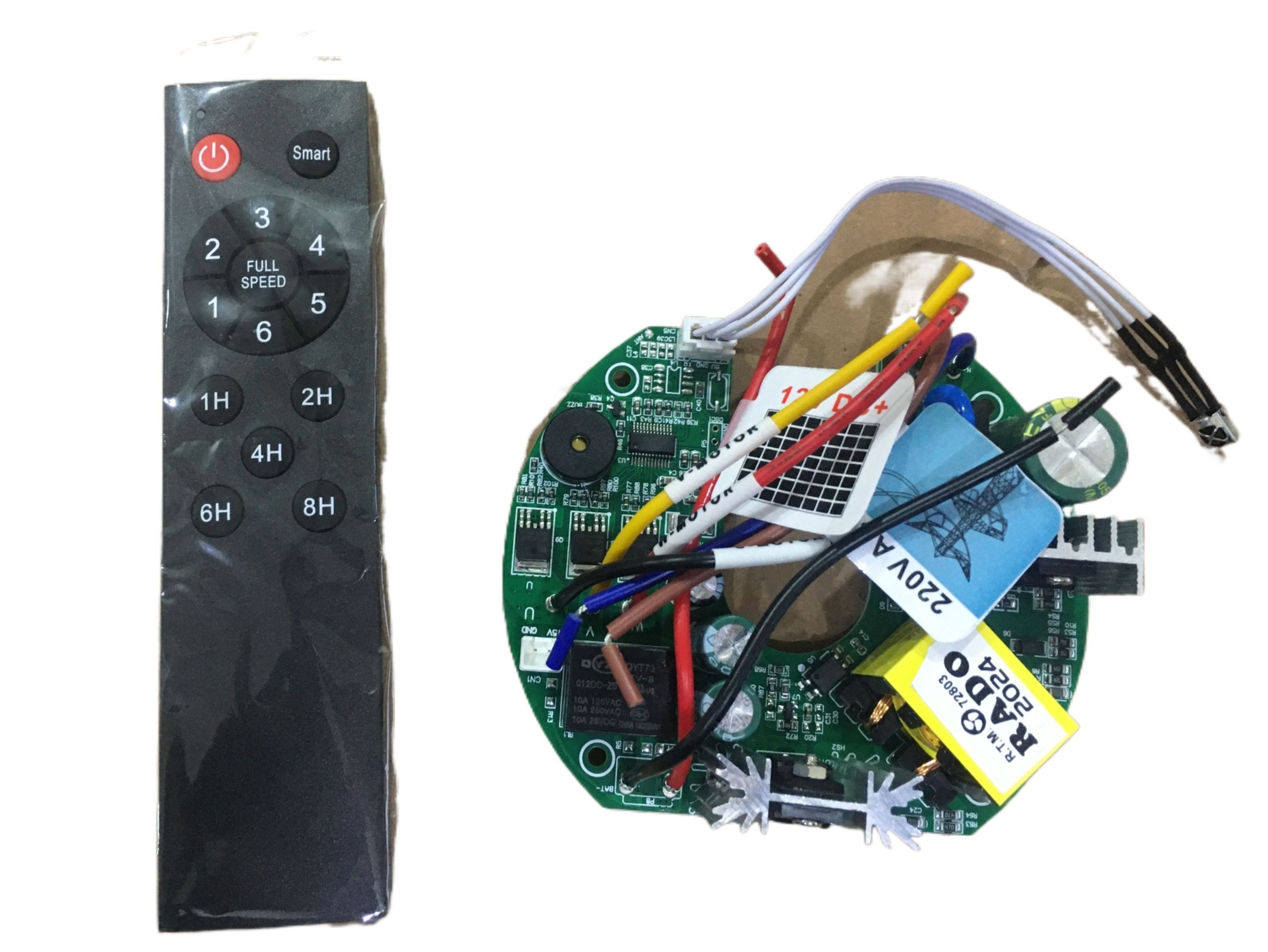 RADO AC/DC Ceiling Fan Circuit | 45W Circuit With RF Technology Remote | Finest Quality | Daraz.pk