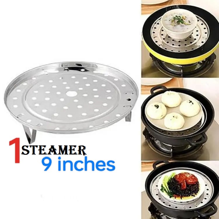 1 Pc Stainless Steel Steaming Rack Steamer Tray Stand Frame Plate for ...