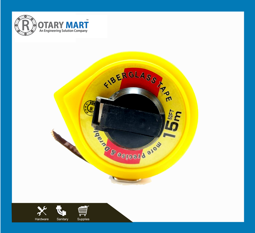 Fiber Measuring Tape 15 Meter / 50 Feet | Daraz.pk