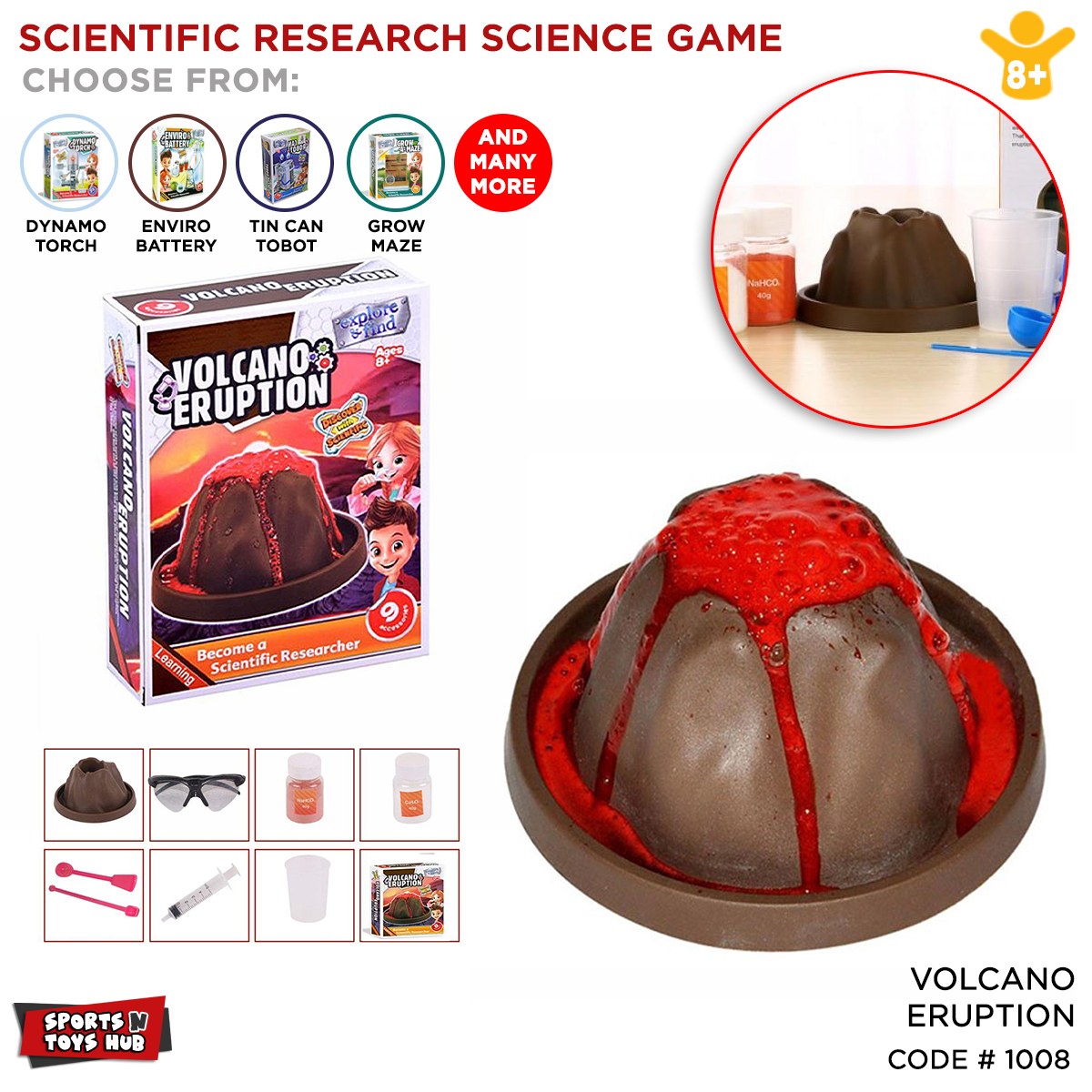Scientific Research Science Game Educational Kit Toys For Beginner Kids ...