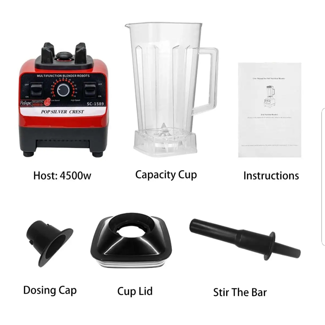 Silver Crest Blender Ultra Heavy duty Blender Machine 2 in 1 ...