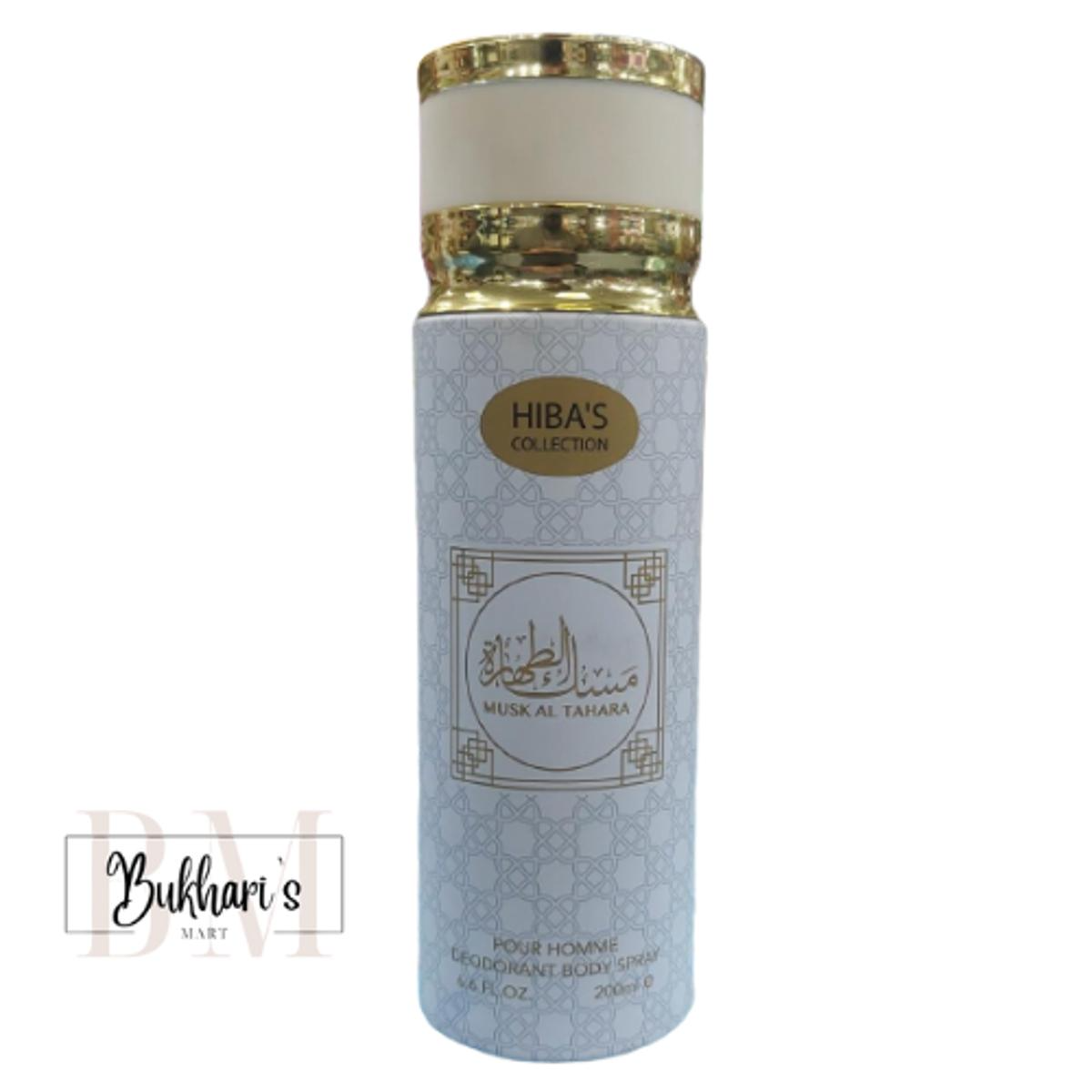 HIBAS COLLECTION DEODORANT MUSK AL TAHARA 200 ML | Daraz.pk