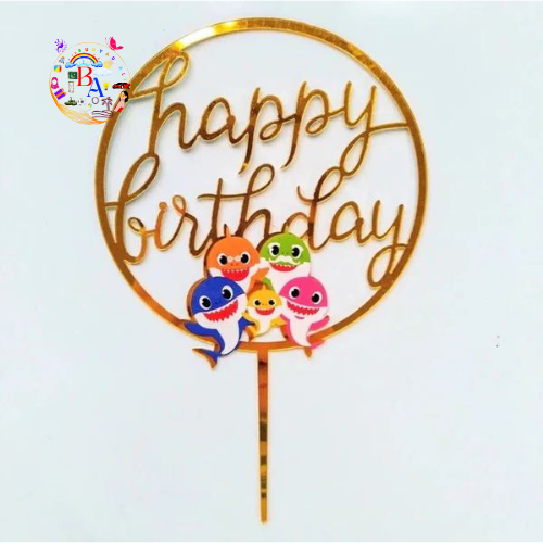 Cartoon Theme Acrylic Cake Topper Multi Cartoons Cake Topper | Daraz.pk