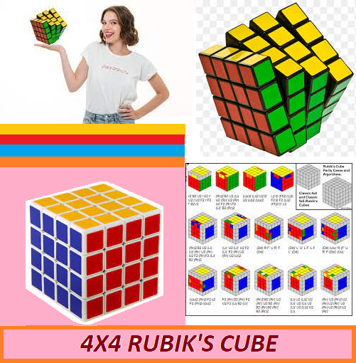 Original Rubik's 4x4 Cube Stickerless Bright Large Magic Cube | Daraz.pk