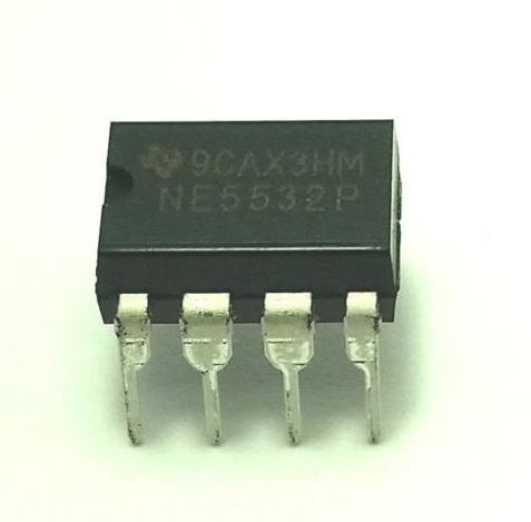 NE5532P NE5532 Dual Operational Amplifier & 8-Pin DIP Sockets with ...