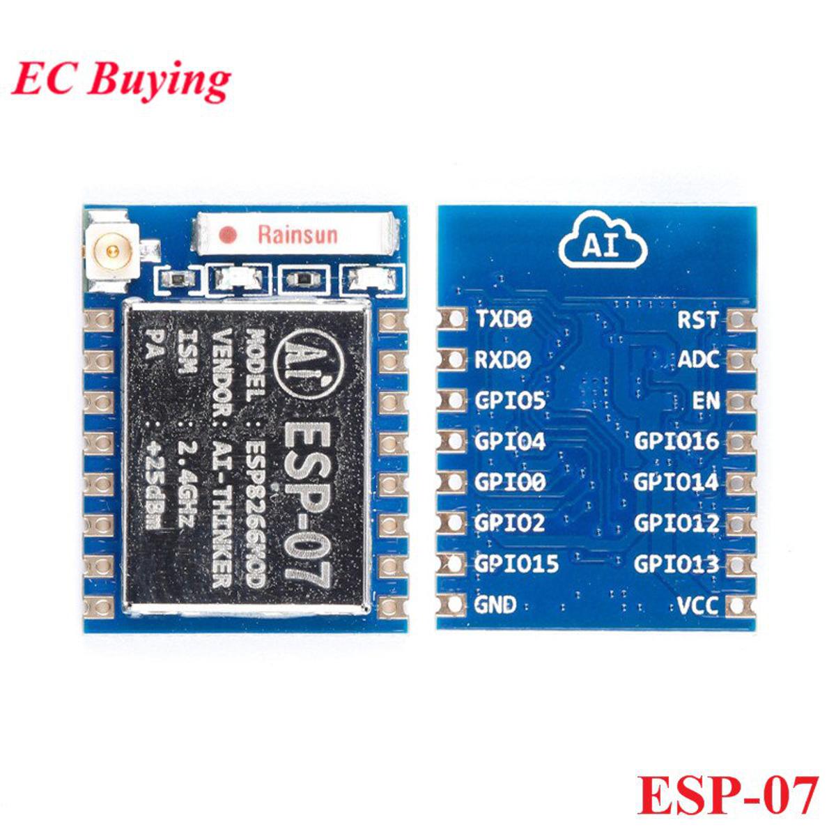 Esp07 Buy 5pcs ESP 07S (ESP 07 Updated) ESP8266 Serial WiFi Model ...