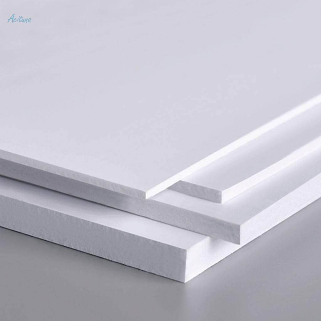 White PVC Sheets Foam Board Building Model Display DIY Craft 3mm Thick ...