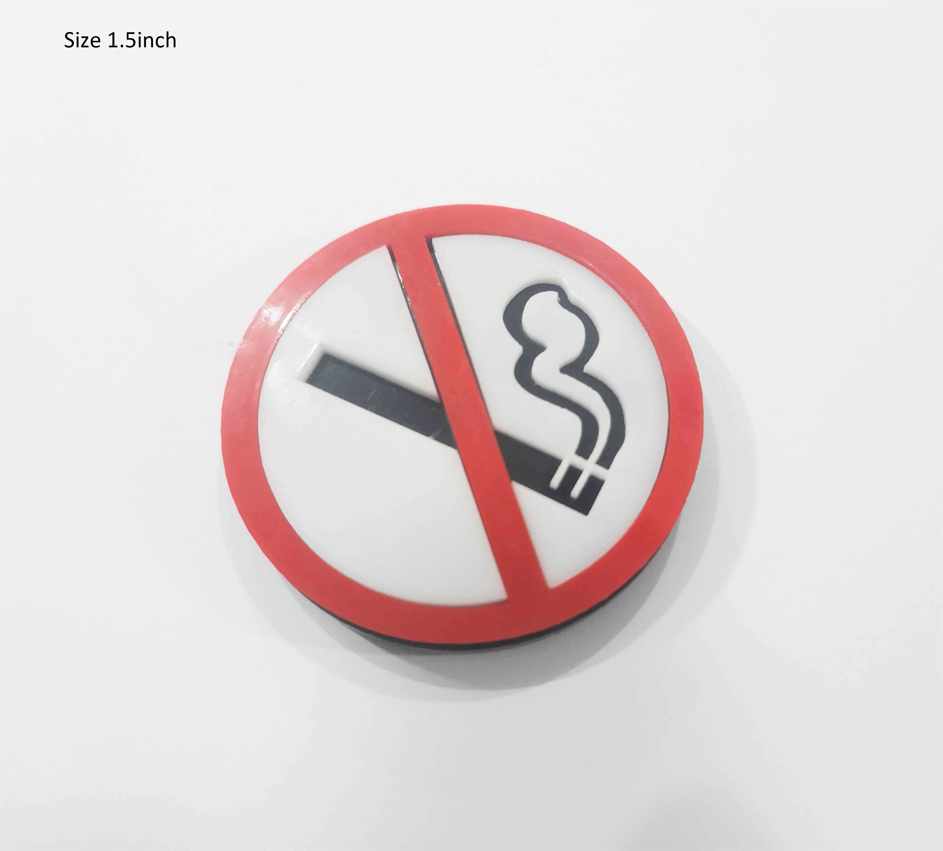 No Smoking Caution Plastic Sign | Daraz.pk