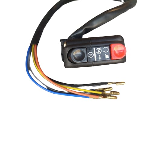 MOtorcycle handle grip button for self nd other extra light for all ...