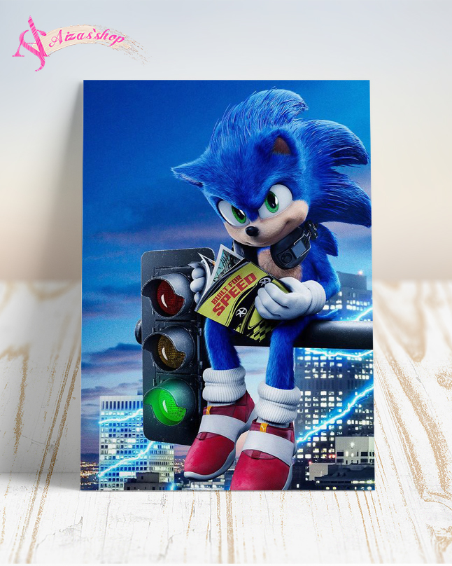 Sonic dash posters for sonic lovers | Daraz.pk