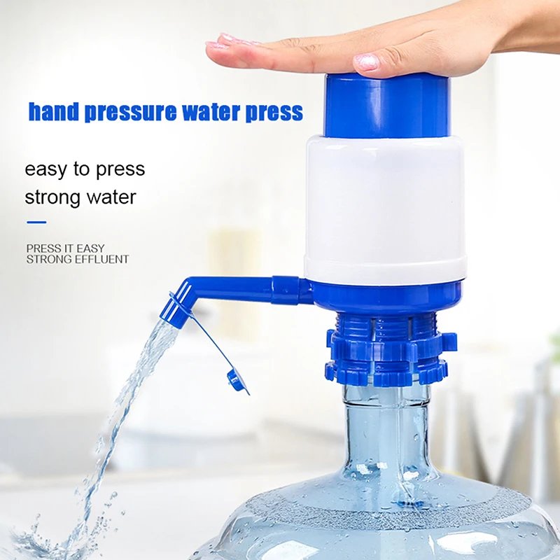 Hand Press Water Dispenser, Drinking Water Bottle Pump Outdoor Water ...