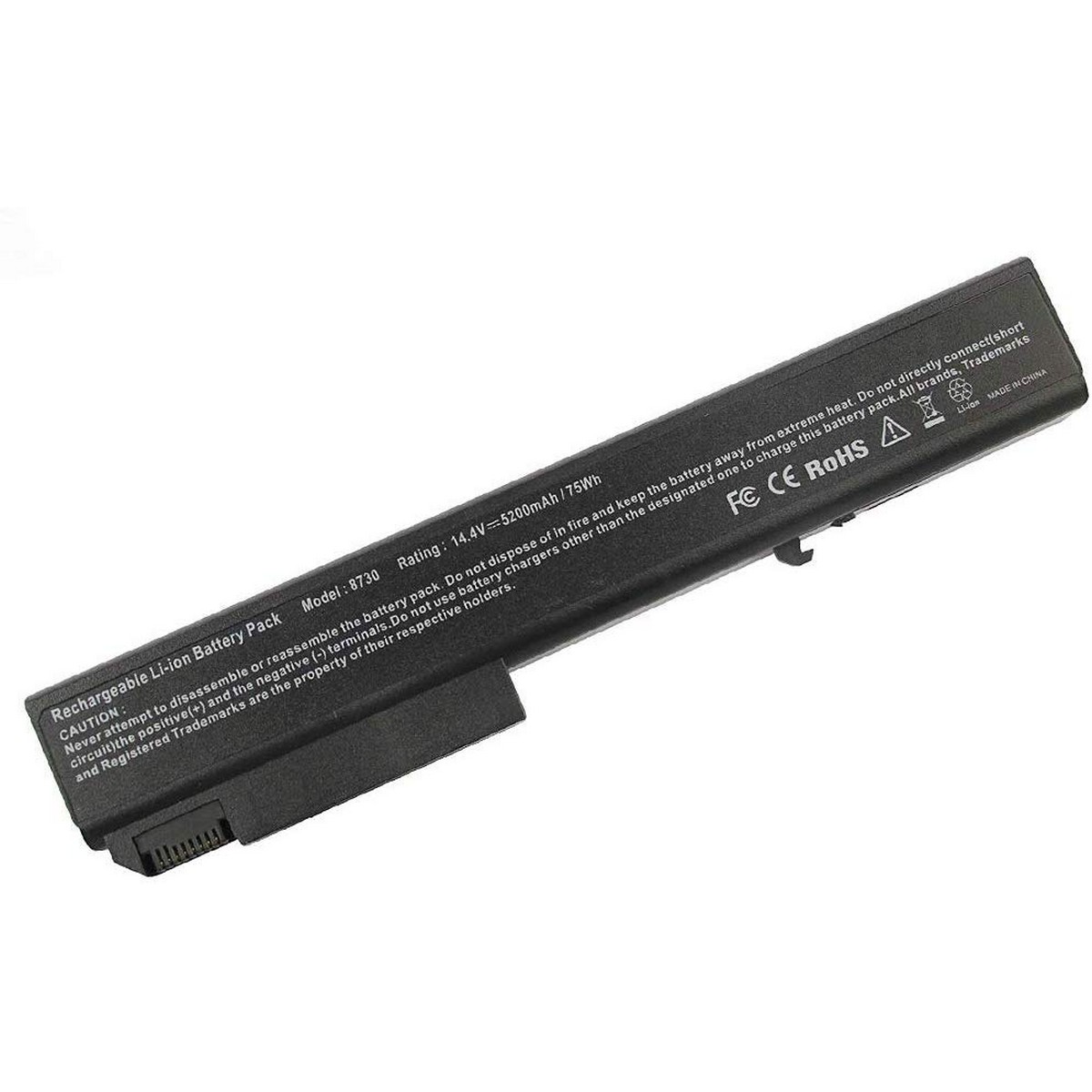 New Laptop 8 Cell Battery for EliteBook 8530w Mobile Workstation HSTNN ...