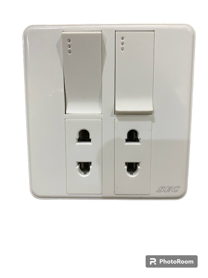 SEC Multi Plug 5 in 1 l Switch Board l Plug Switch l 5 Sockets 1 Switch ...