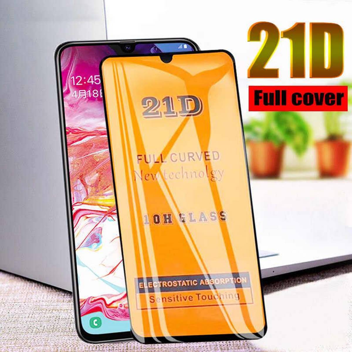 Infinix Smart 4 9D/11D/21D Glass Temper Full Screen Protector 100% ...