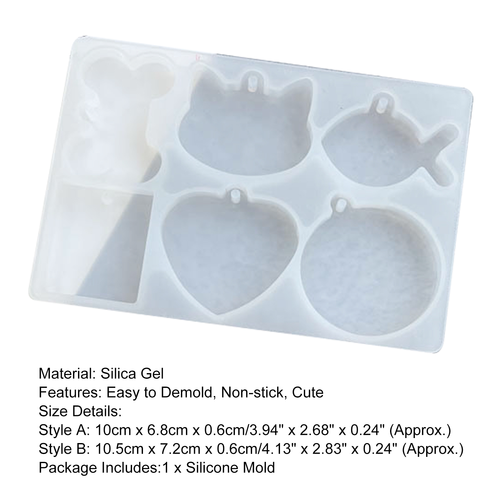 New Epoxy Rein Mold Heat-reitant DIY Keychain Epoxy Rein Mold | Daraz.pk