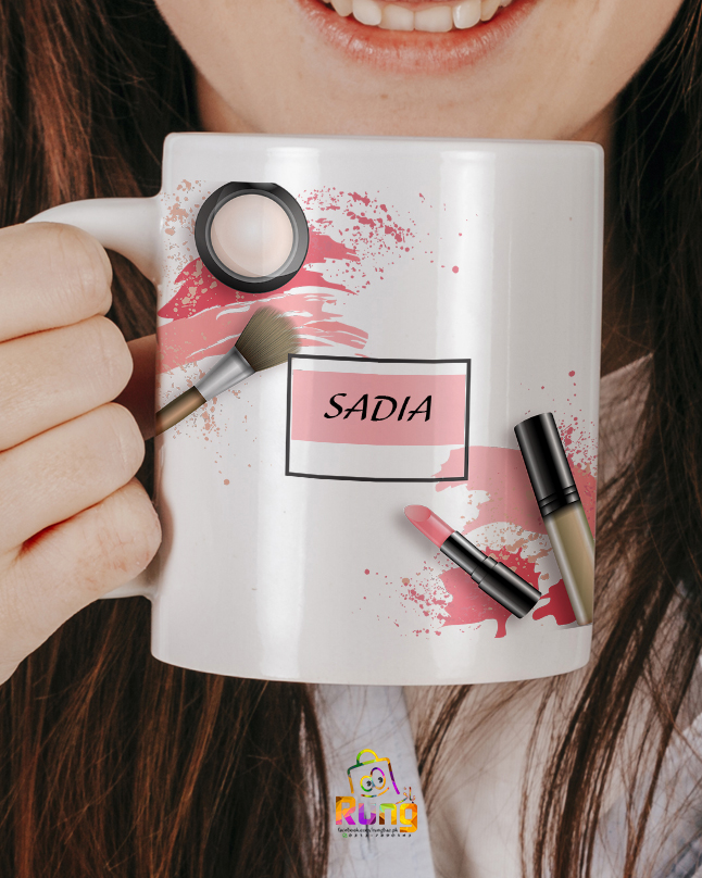 Sadia mug for makeup lovers | Daraz.pk