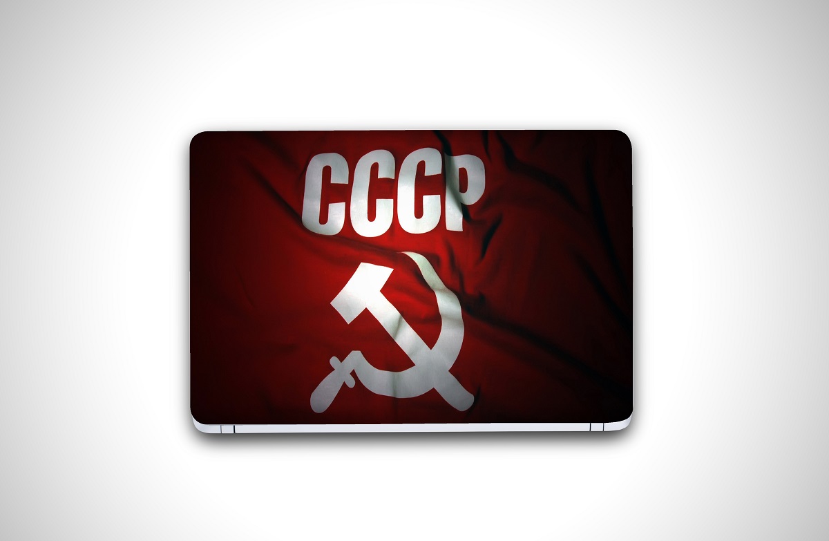 USSR flag-Laptop Skin Sticker Cover Art Decal Protector | Daraz.pk
