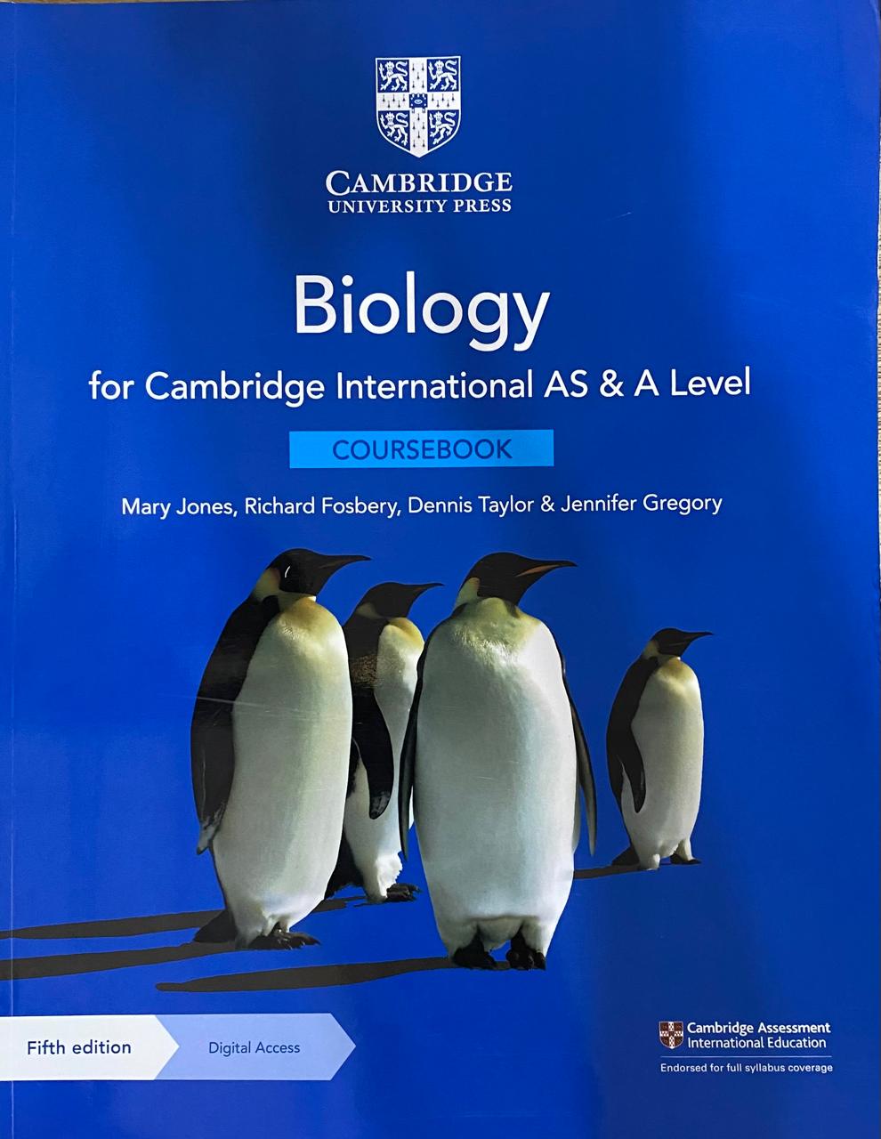 Cambridge International AS & A Level Biology Coursebook Fifth Edition ...