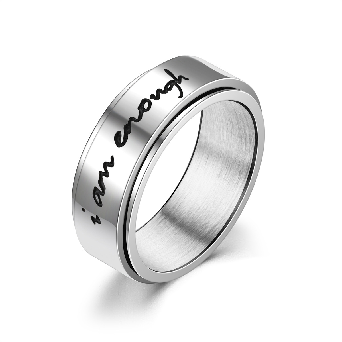 New Fashion Rotatable Titanium Steel Decompression and Anxiety Relief ...