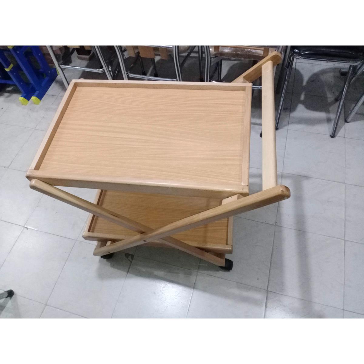 Foldable Tea Trolley - Beechwood | Daraz.pk