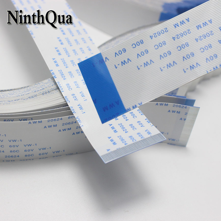 2pcs FFC/FPC Ribbon Flexible Flat Cable 0.5MM 50/100/150/200MM A B type ...