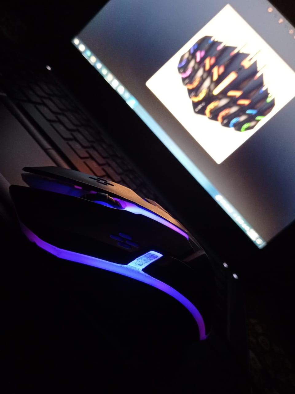 RGB Gaming Mouse - 7 Color - High Performance with 7 LED Lights - Wired ...