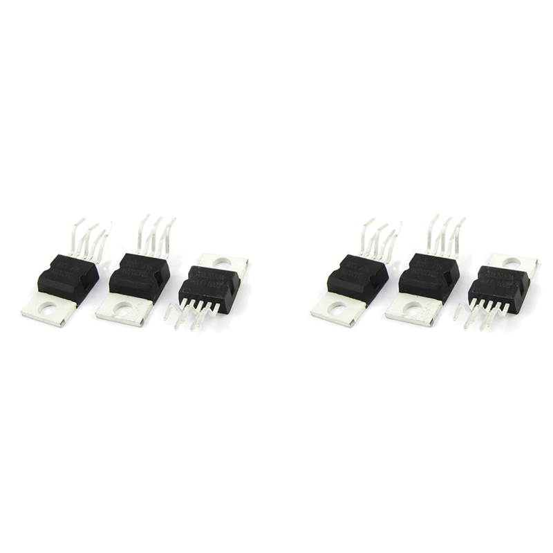 6 Pcs TDA2030A Single Op Amp Audio Operational Amplifier IC Chips 5 Pin ...