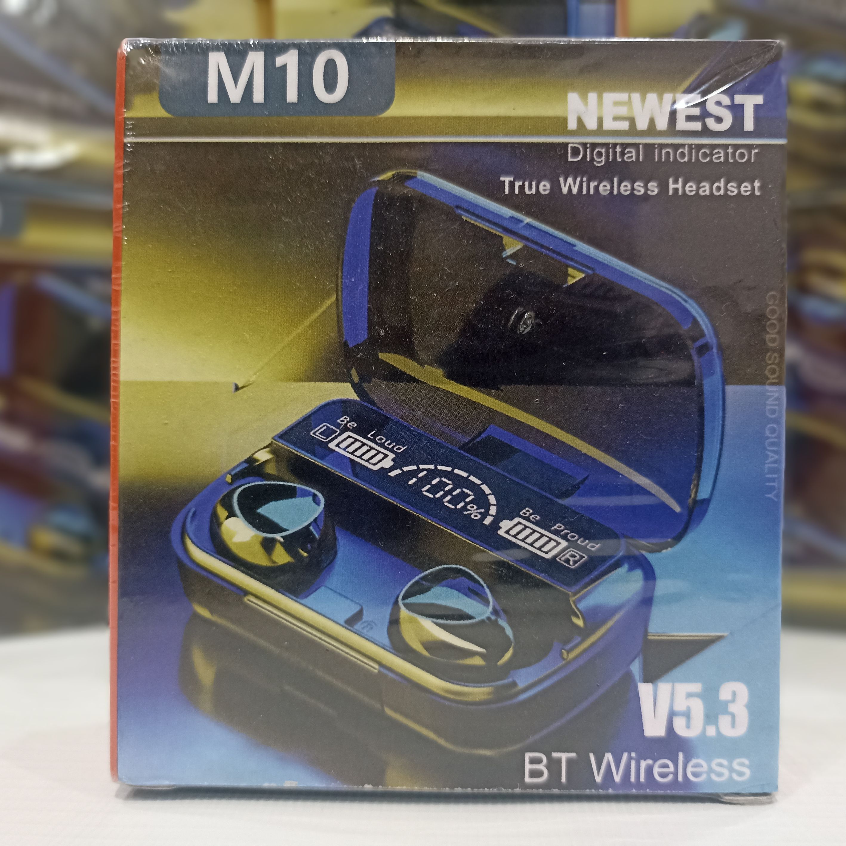 M10 TWS Earbuds updated V5.3 wireless version with touch control ...