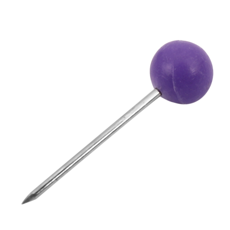 NAMUNY 2000 Pieces 1/8 Inch Map Push Pins Map Tacks with Round Heads ...