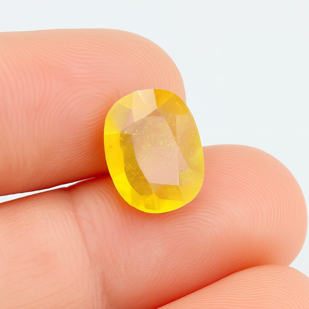💛Natural Yellow (Pukhraj) – 2.5 Carat | Ceylon Sri Lanka Gemstone ...
