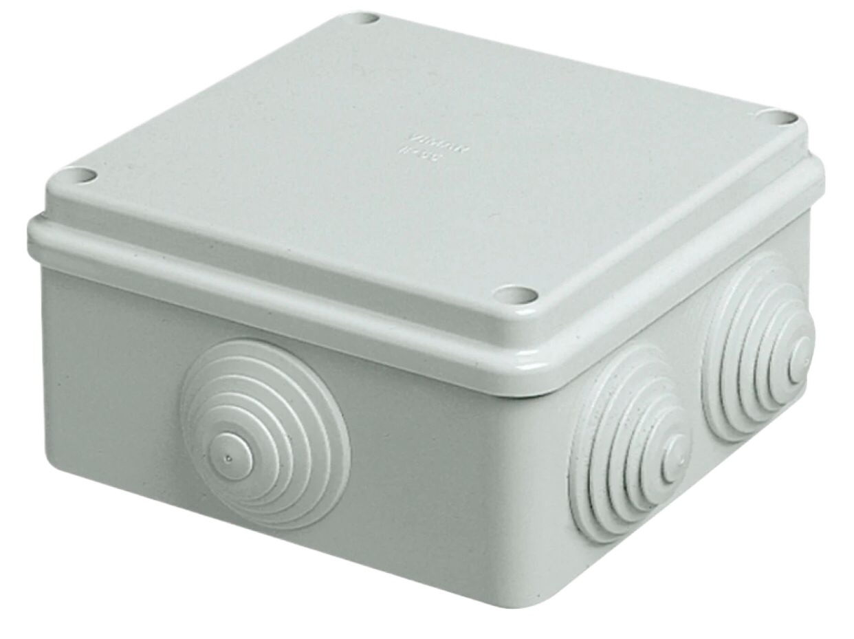 CCTV Weatherproof 4x4 PVC Outdoor Camera Junction Box IP65 | Daraz.pk