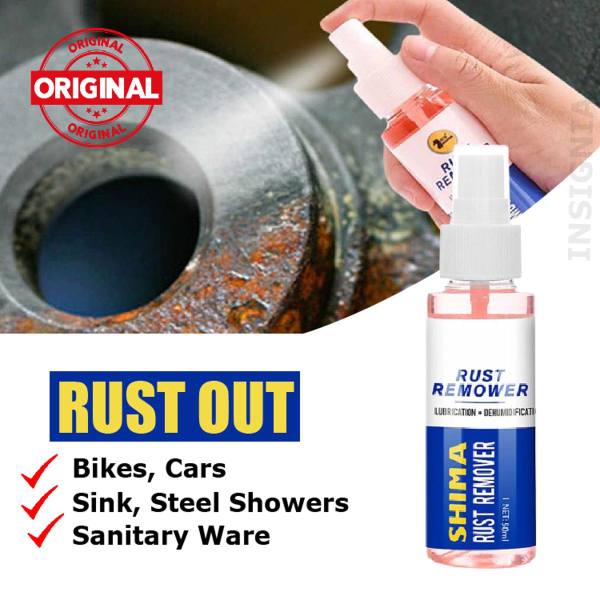 100% Original Zang Remover Spray / Rust Remover / Rust Cleaner For Bike ...