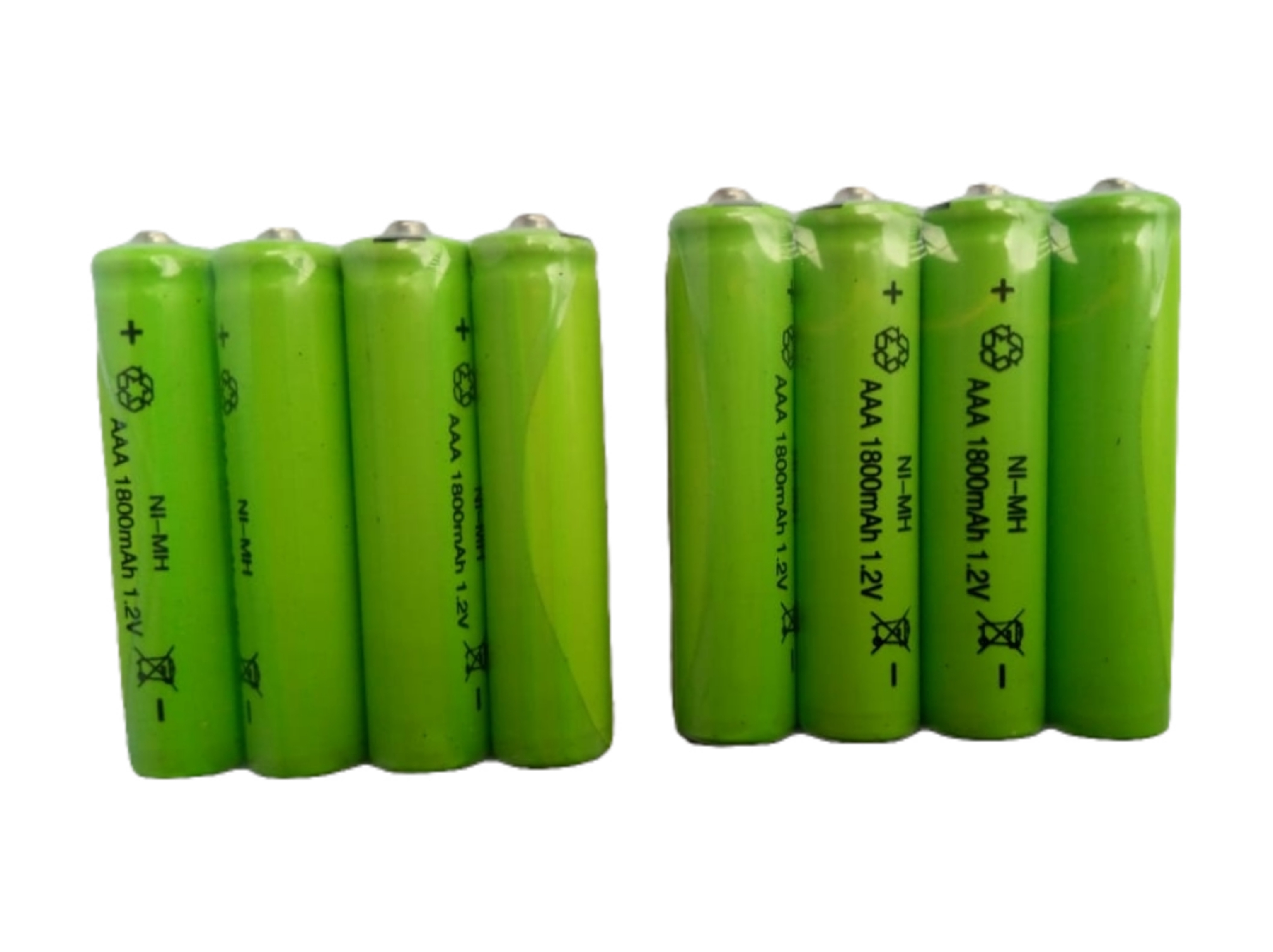 AAA rechargeable cell,Pack of 4, NI-MH 1.2v 1800mah Rechargeable cell ...