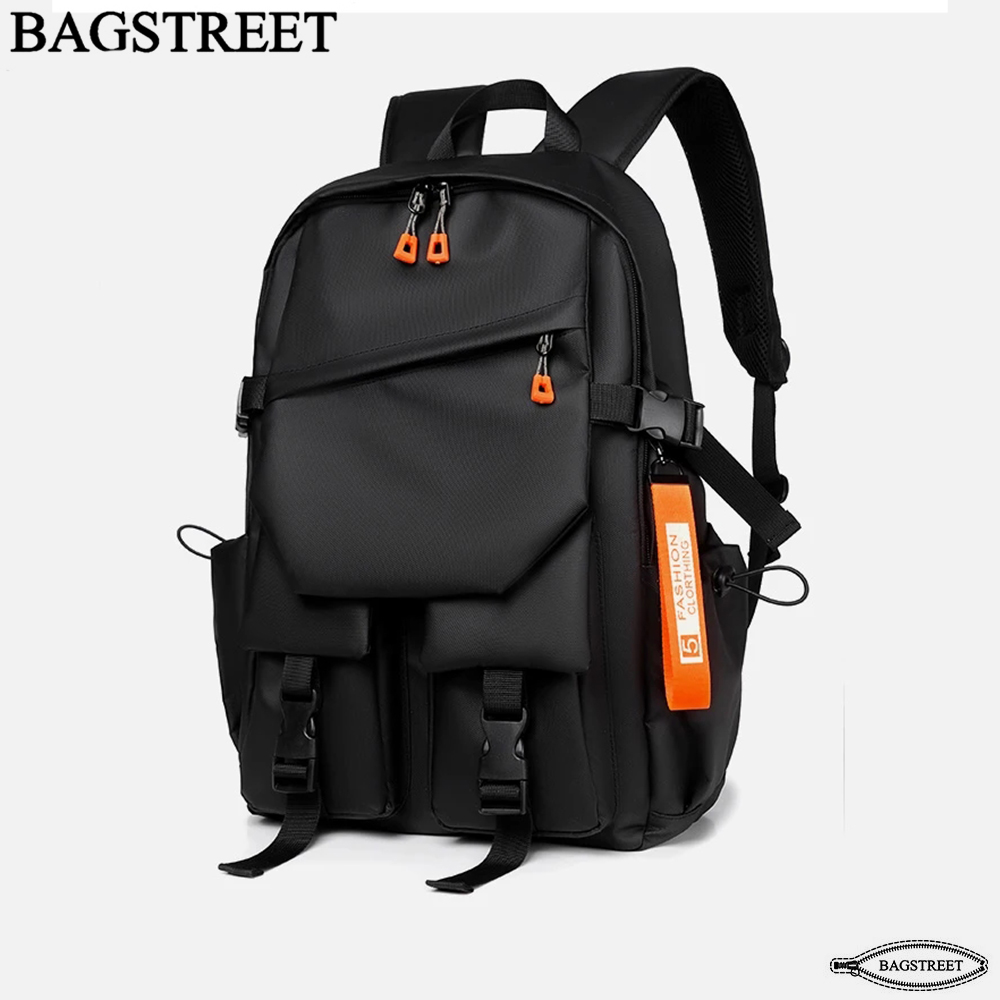 BAGSTREET Fashion Trendy Laptop Backpack 15.6 inch with USB Port, Water ...