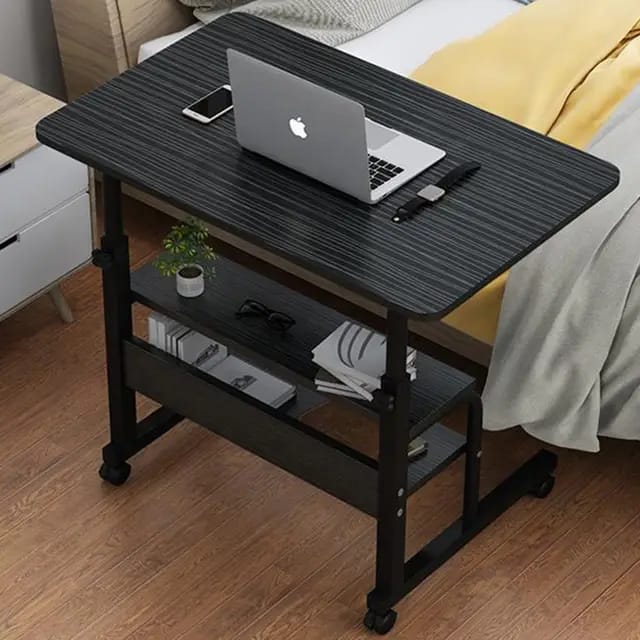 Height adjustable computer desk study removable furniture home office ...