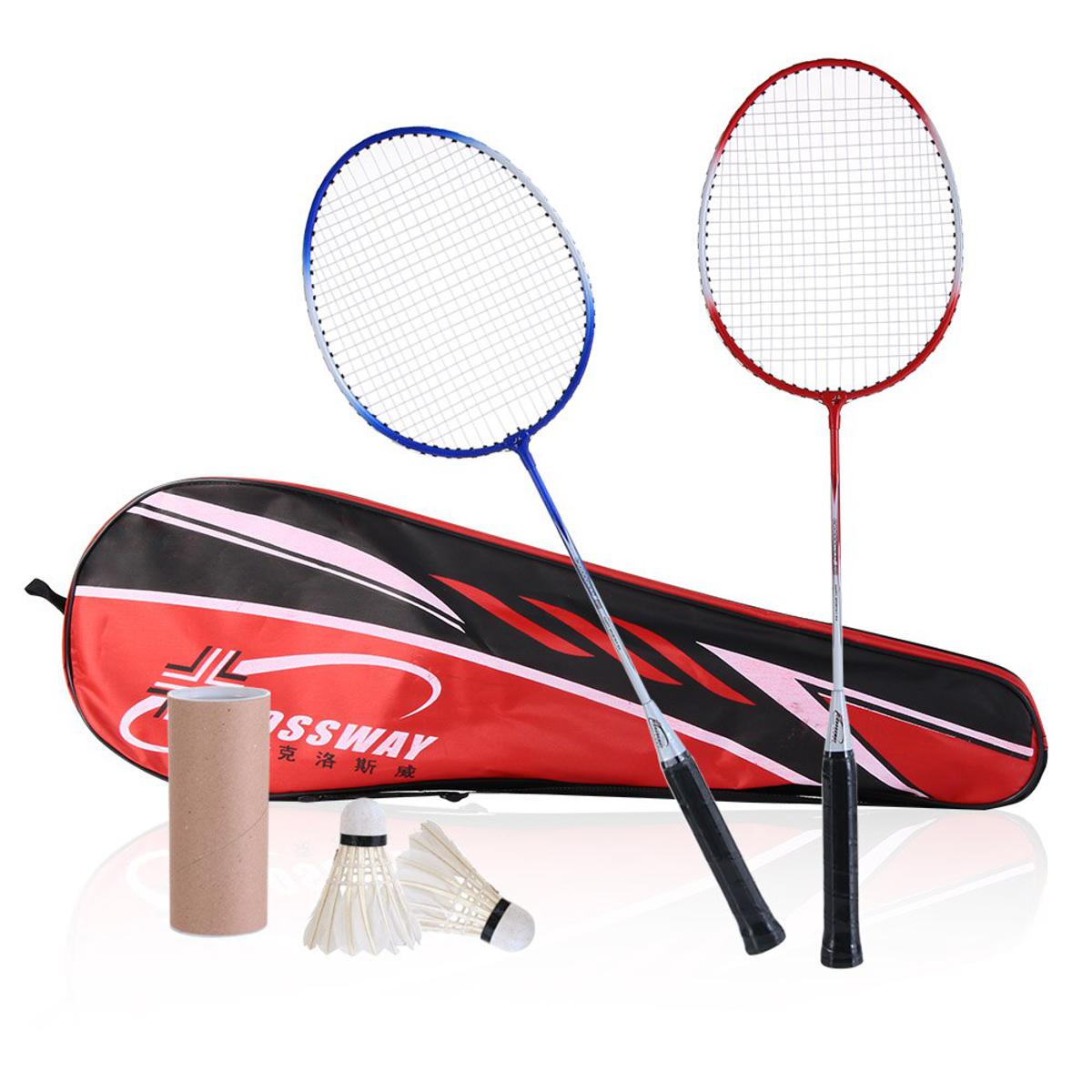 Professional Badminton Rackets Set Ultra light Double Badminton Racquet ...